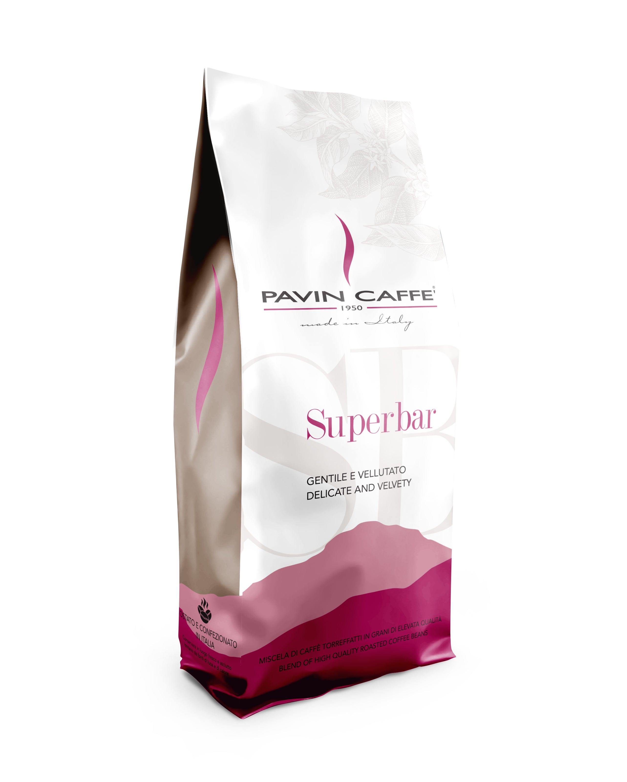 Superbar Italian Coffee Beans 1kg | Medium Roast | Pavin Caffè